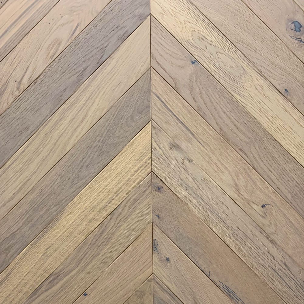 Chevron Engineered Hardwood Flooring Collection